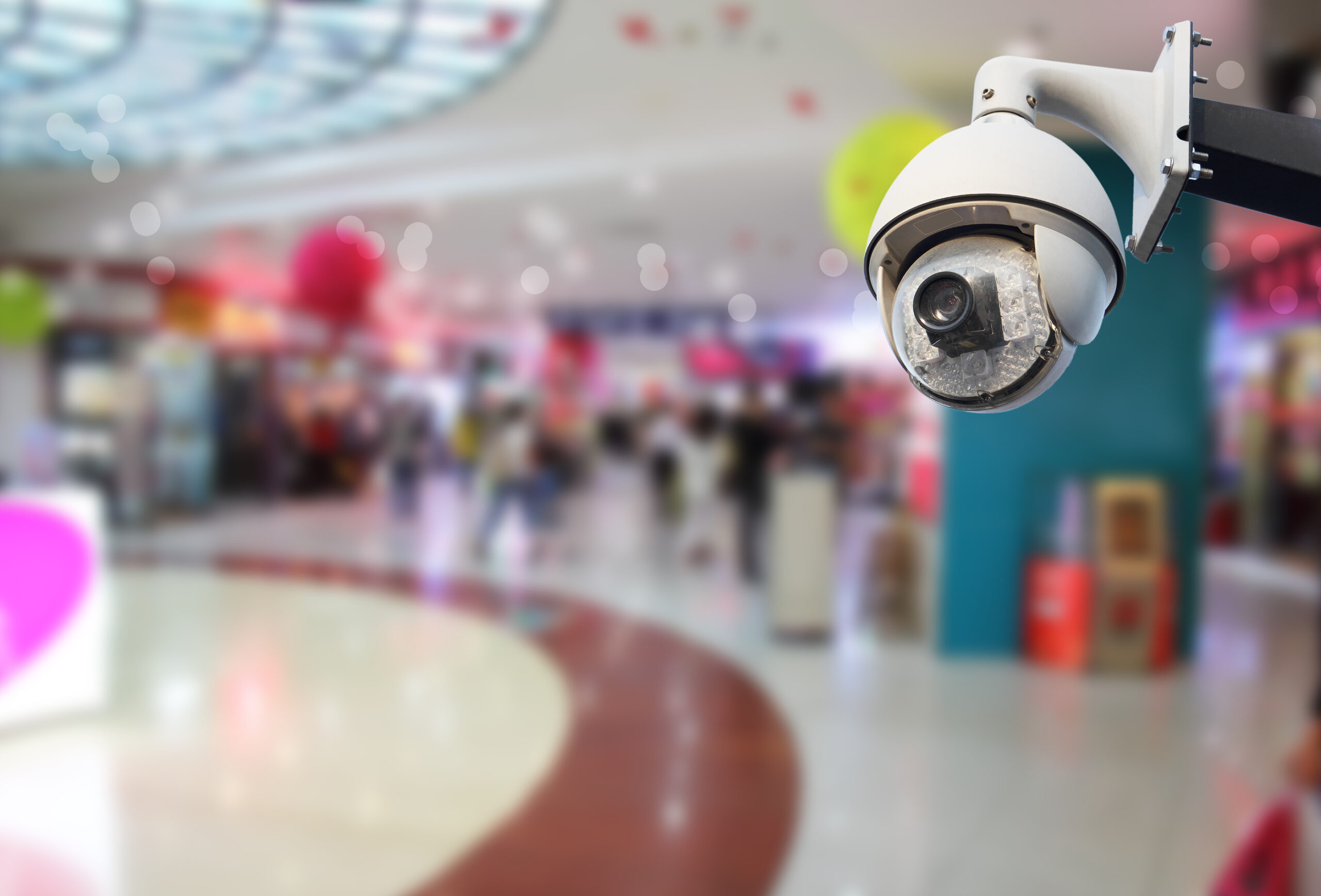 Cctv In Shopping Mall - Lumar Tecnologia