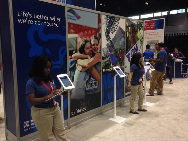 Uso de iPad para check in - Lumar Tecnologia