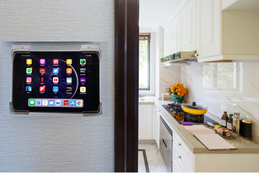 Suporte de parede para ipad e tablet