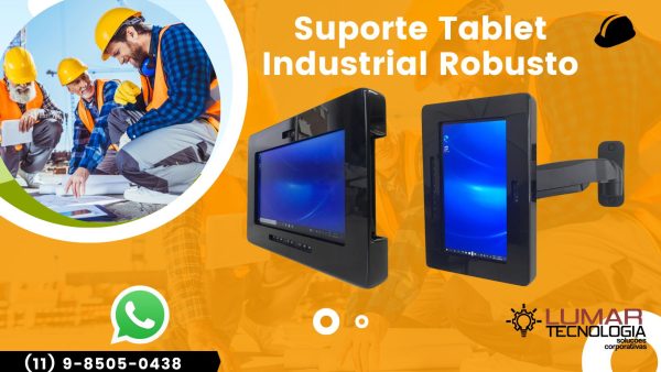 Suporte tablet-industrial-robusto - Lumar Tecnologia